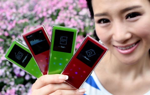 삼성 MP3 옙(YEPP)‘K3’가 봄 컬러를 입었다 - 뉴스와이어