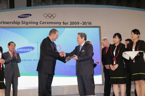 Samsung Concludes Contract with the IOC to Sponsor Olympic Games ...