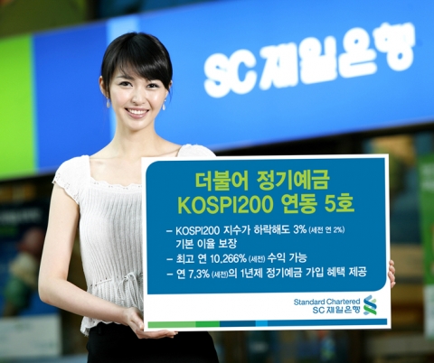 SC제일은행, ‘더불어 정기예금 KOSPI200 연동 5호’ 판매 - 뉴스와이어